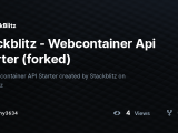 Stackblitz Webcontainer Api Starter Forked Stackblitz