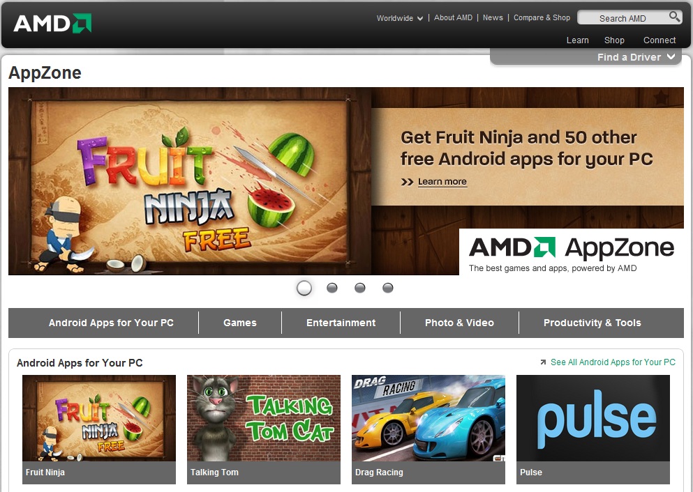 AMD Launches AppZone To Bring Graphics-Accelerated Windows and Android ...