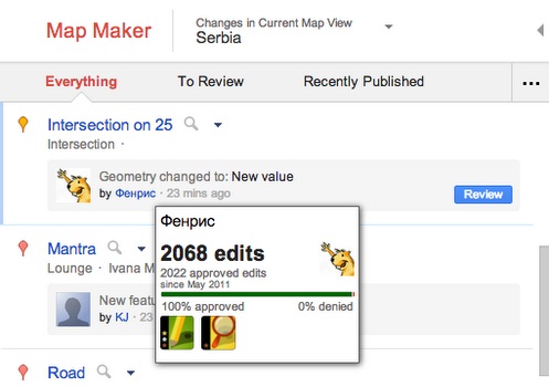 Google Rewards Users With Map Maker Badges
