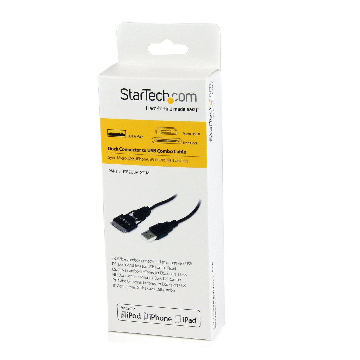 StarTech Apple Dock Connector and Micro-USB to USB Combo Cable Review