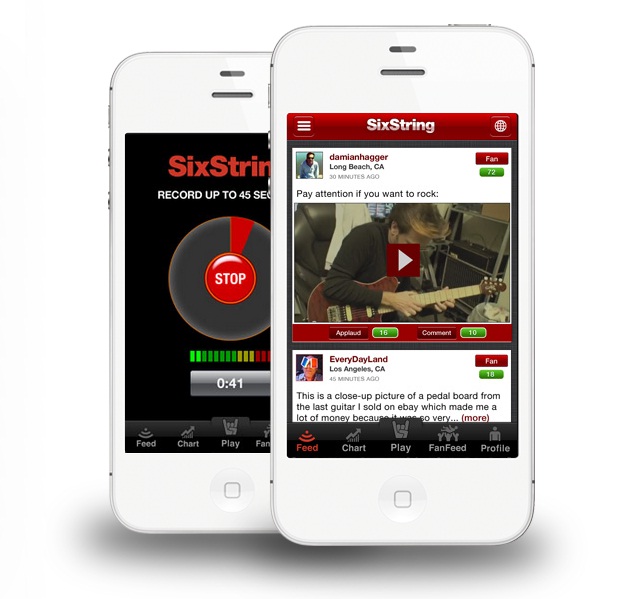 SixString -- The Social Networking App For Guitarists