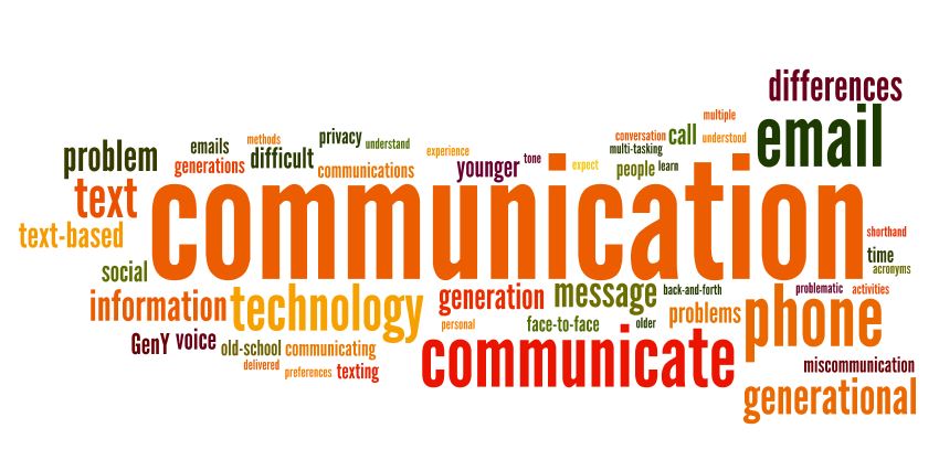 Evolution Of Communication Infographic