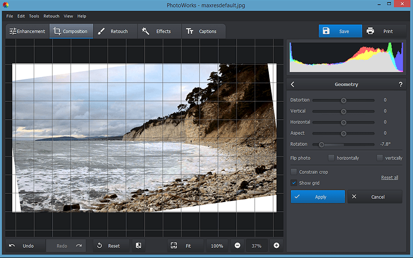 How to Straighten a Tilted Photo and Easily Level It Out