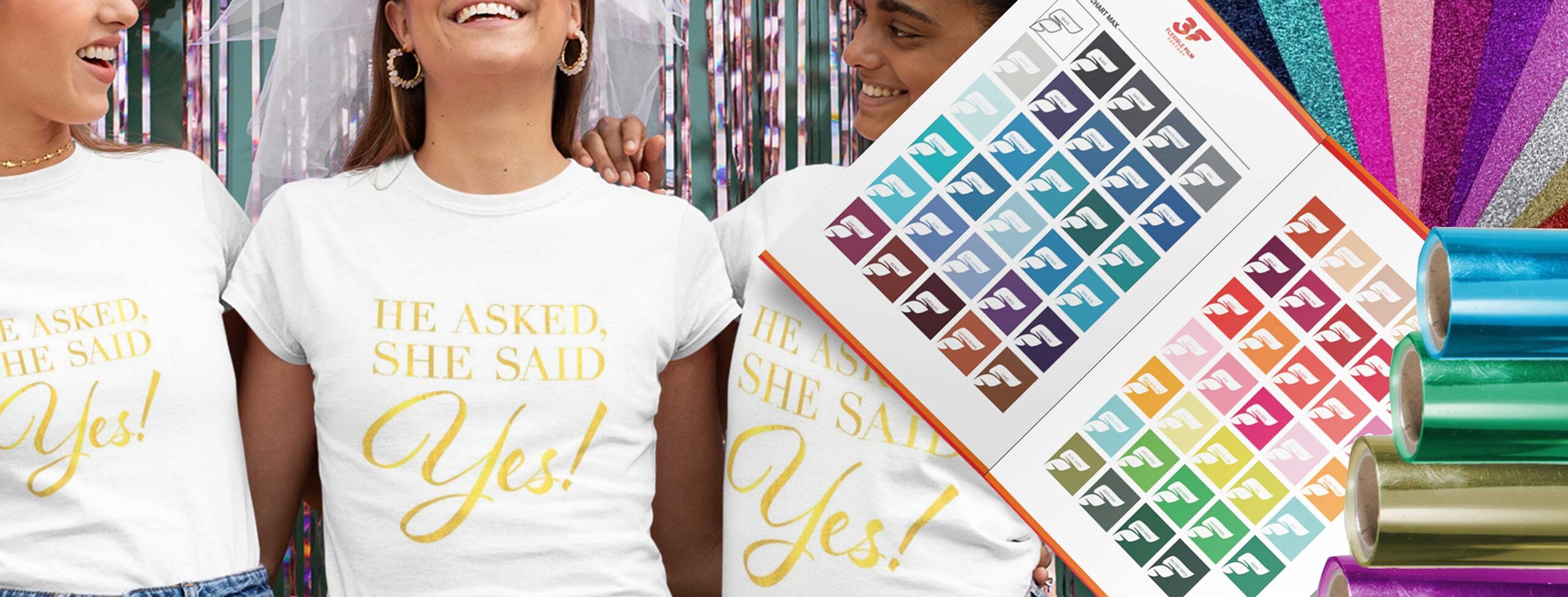 3F METAL ELASTIC™ Holo Silver - HS117 20" - Sofisa