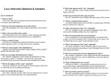 Top Linux Interview Questions Pdf Connect 4 Techs
