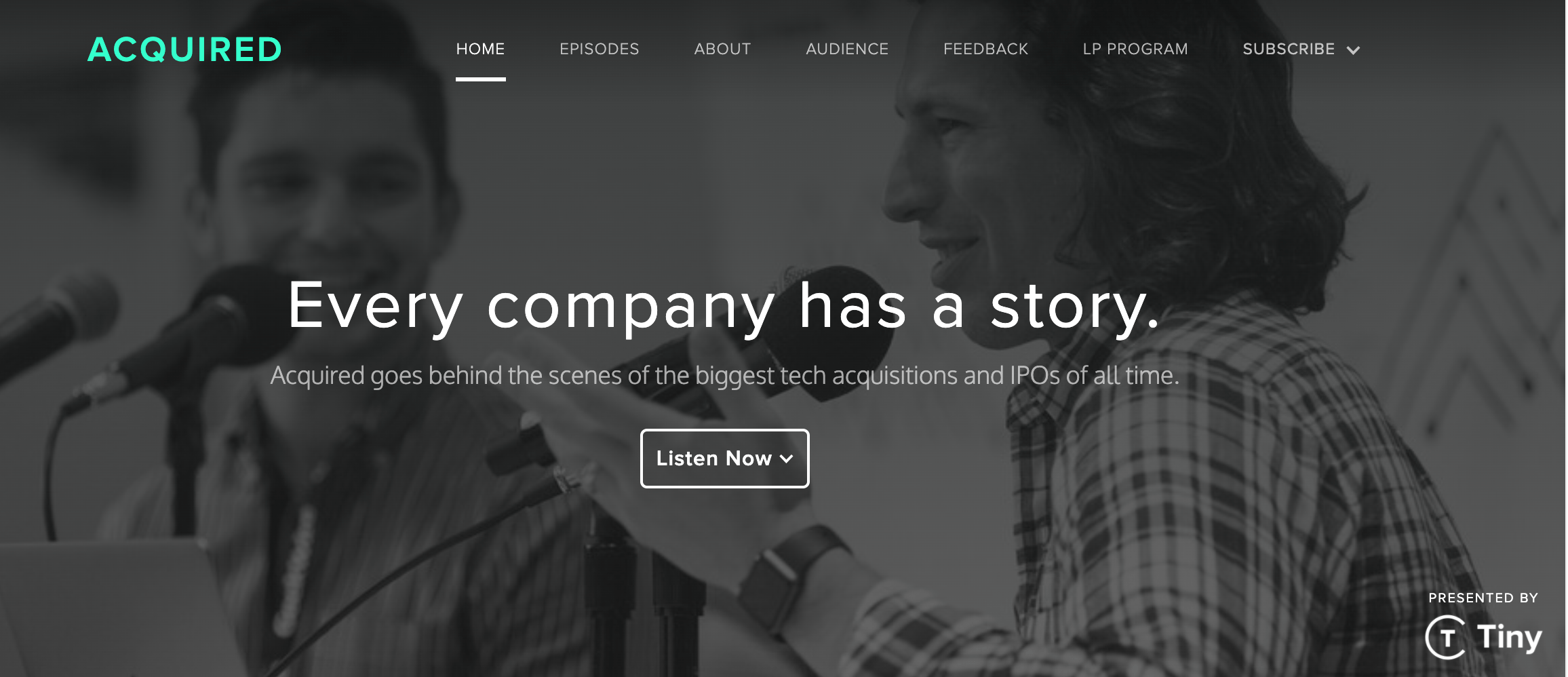 Acquired Podcasting with David Rosenthal and Ben Gilbert - Software ...