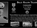 Commander Billy Ralph Tilger Mt Soledad Virtual Plaque