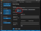 Settings Window Solidity Debugger Pro