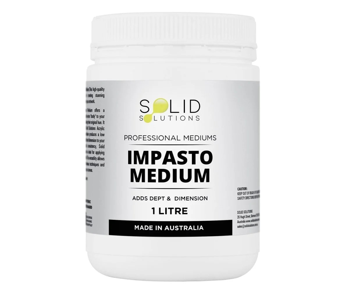 Impasto Medium 1 Litre Solid Solutions