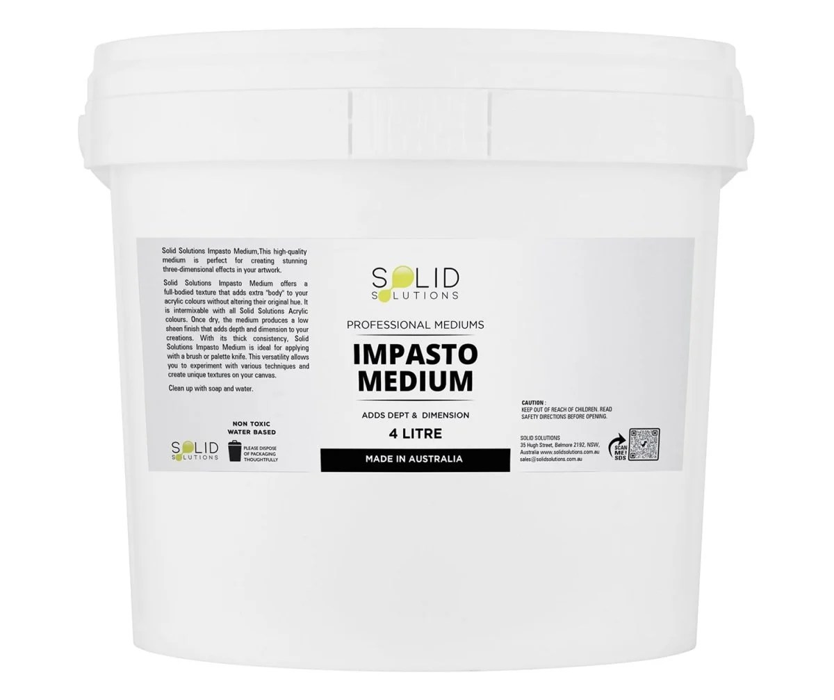Impasto Medium 4 Litre Solid Solutions