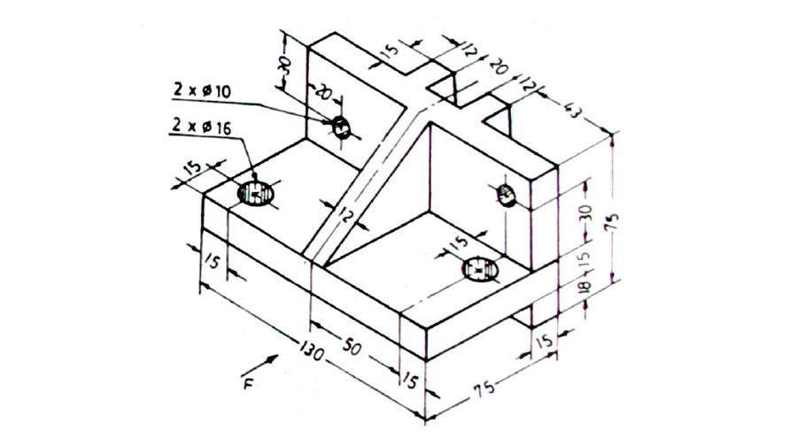 3D Mechanical Part Design | SolidWorks Tutorial for Beginners Exercise 7