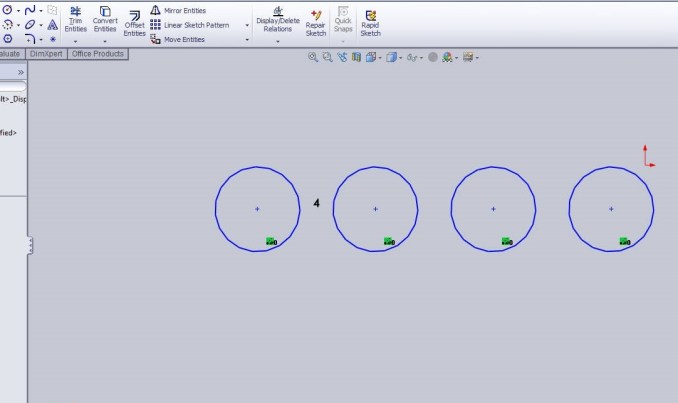 How to Use Solidworks Linear Sketch Pattern Tool Tutorial