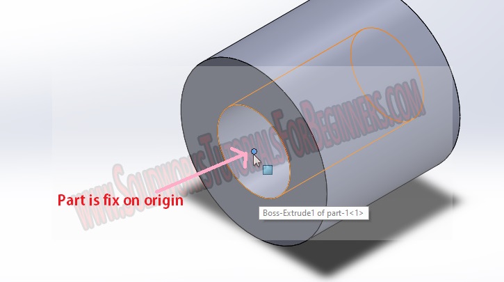 How to Fix or Float Component in SolidWorks Assembly Tutorial