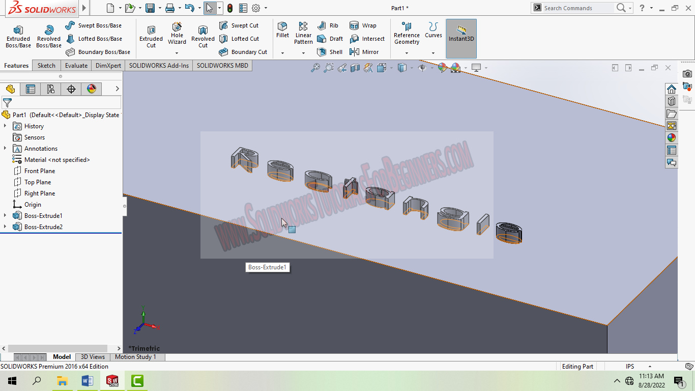 How to Use SolidWorks Emboss Text on Face of Model