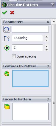SolidWorks Command Manager: Features Toolbars