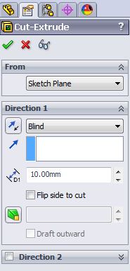 SolidWorks Command Manager: Features Toolbars