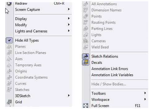 SolidWorks Menubar Fully Explanied