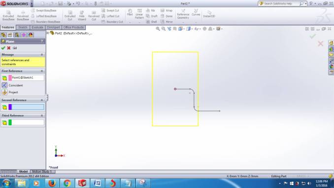 How to Use SolidWorks Swept Boss Feature Tool Tutorial for Beginners