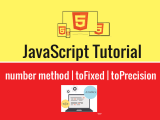 Javascript Bangla Tutorial Number Method Tofixed Toprecision