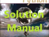 Solution Manual Introduction To Programming Using Python Liang