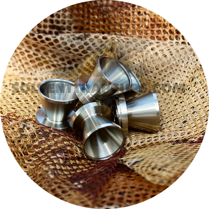 B-Size Solvent Trap Cups Grade 9 Titanium | STC