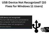 Usb Device Not Recognized 10 Fixes For Windows 11 Users Archives