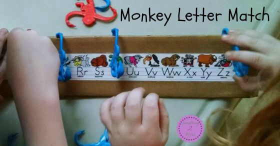 Barrel Of Monkeys Letter Match Game