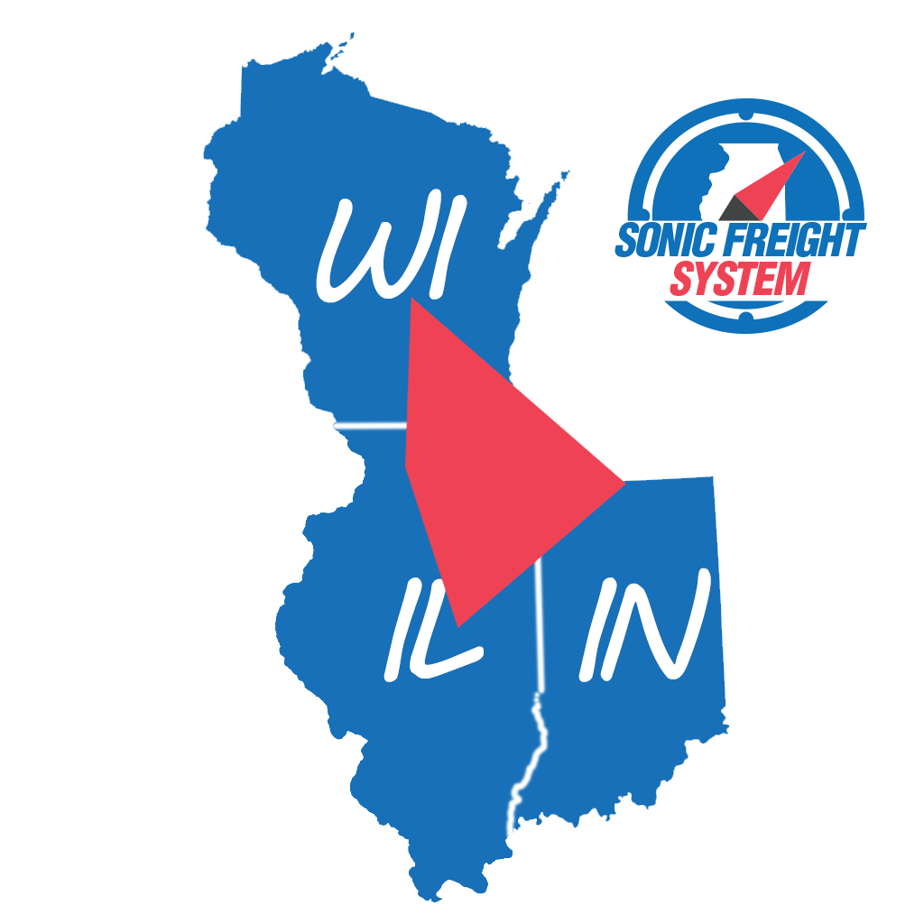 Coverage Map – Sonic Freight System, Inc.