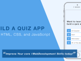 Build A Quiz App With Html Css And Javascript Build A Quiz App With