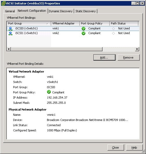 VMware iSCSI Multipath (vSphere5) | SOSTechBlog.com