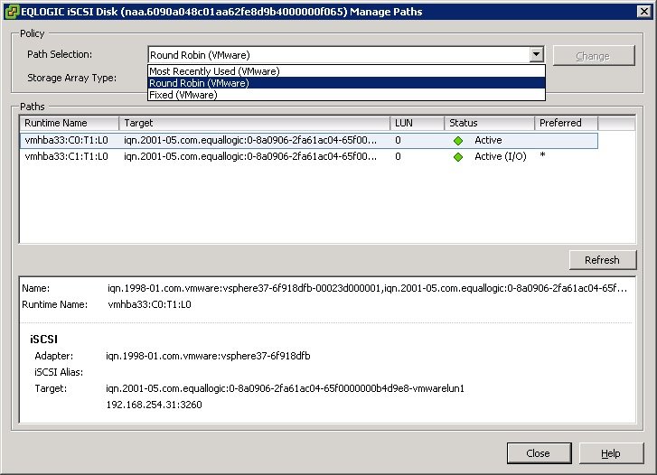 VMware iSCSI Multipath (vSphere5) | SOSTechBlog.com