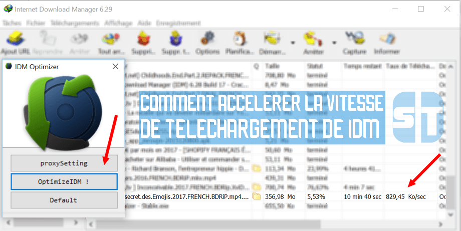 Comment accélérer la vitesse de téléchargement de IDM 2022