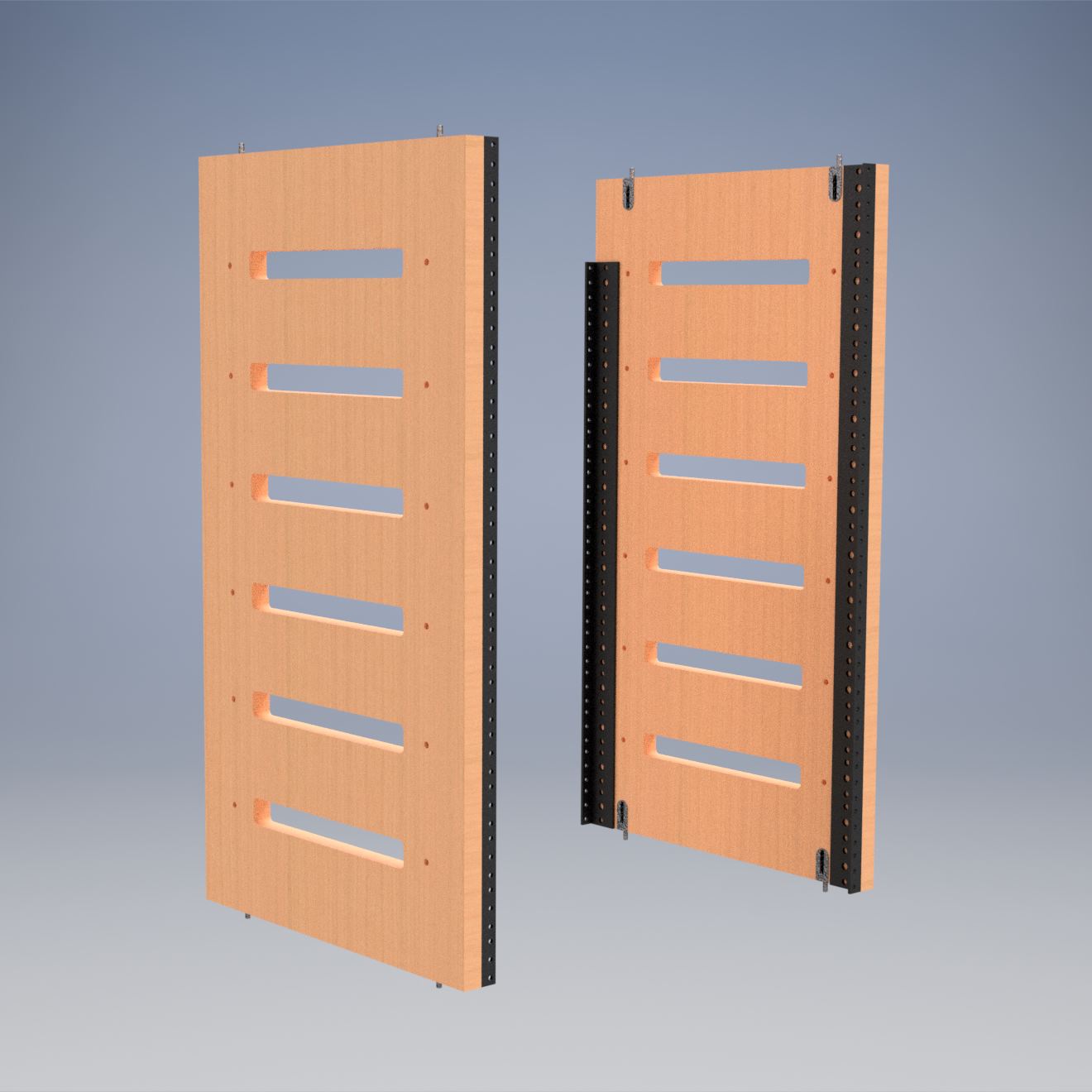 RM Rack Mount with Front & Rear Rack Rails • Sound-Craft Systems