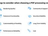 Pdf Processing How To Choose An Enterprise Level Solution