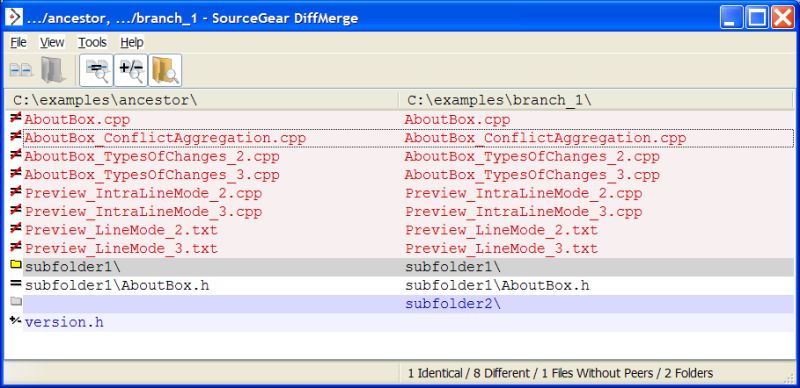 Sourcegear Diffmerge Screenshots - Ultra HD Light Pictures for Desktop