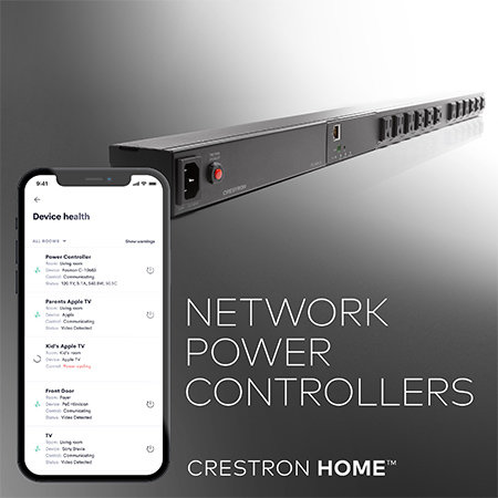Crestron Adds Network Power Controllers to its Residential Ecosystem ...
