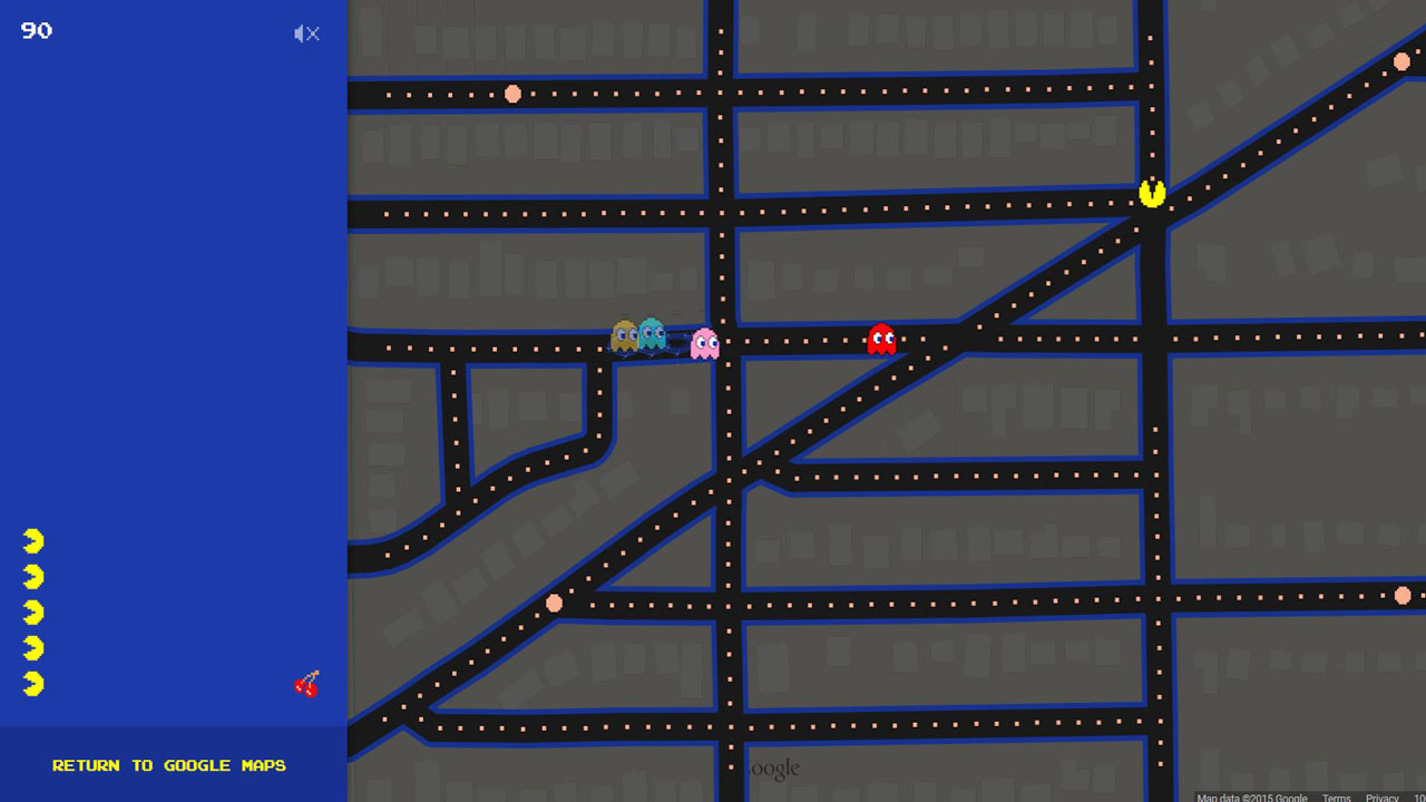 Google Maps Pac-Man Lets You Play on City Streets - South Bend Voice