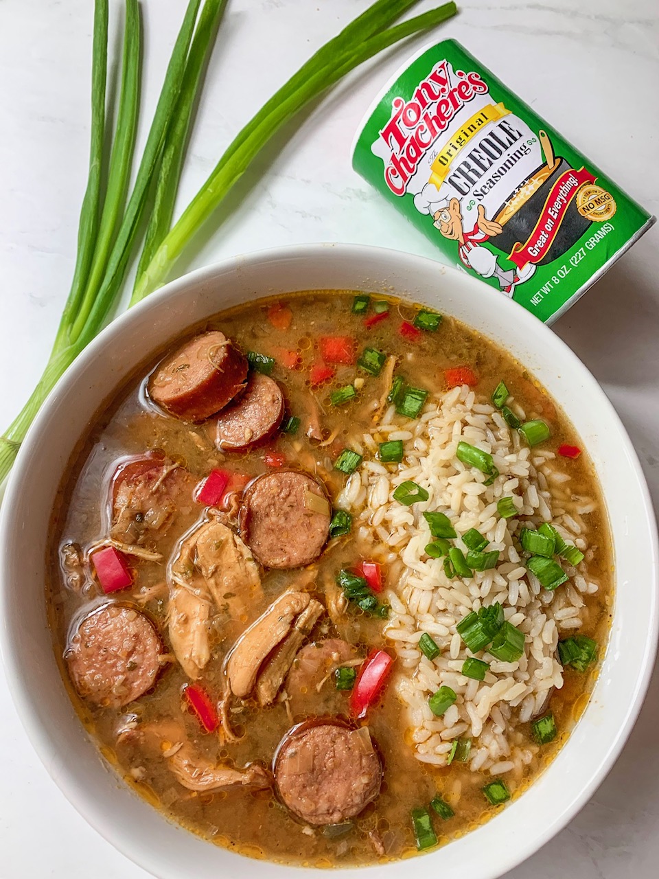 Triple the Flavor with Tony Chachere’s Trinity Gumbo - Southern Cast Iron