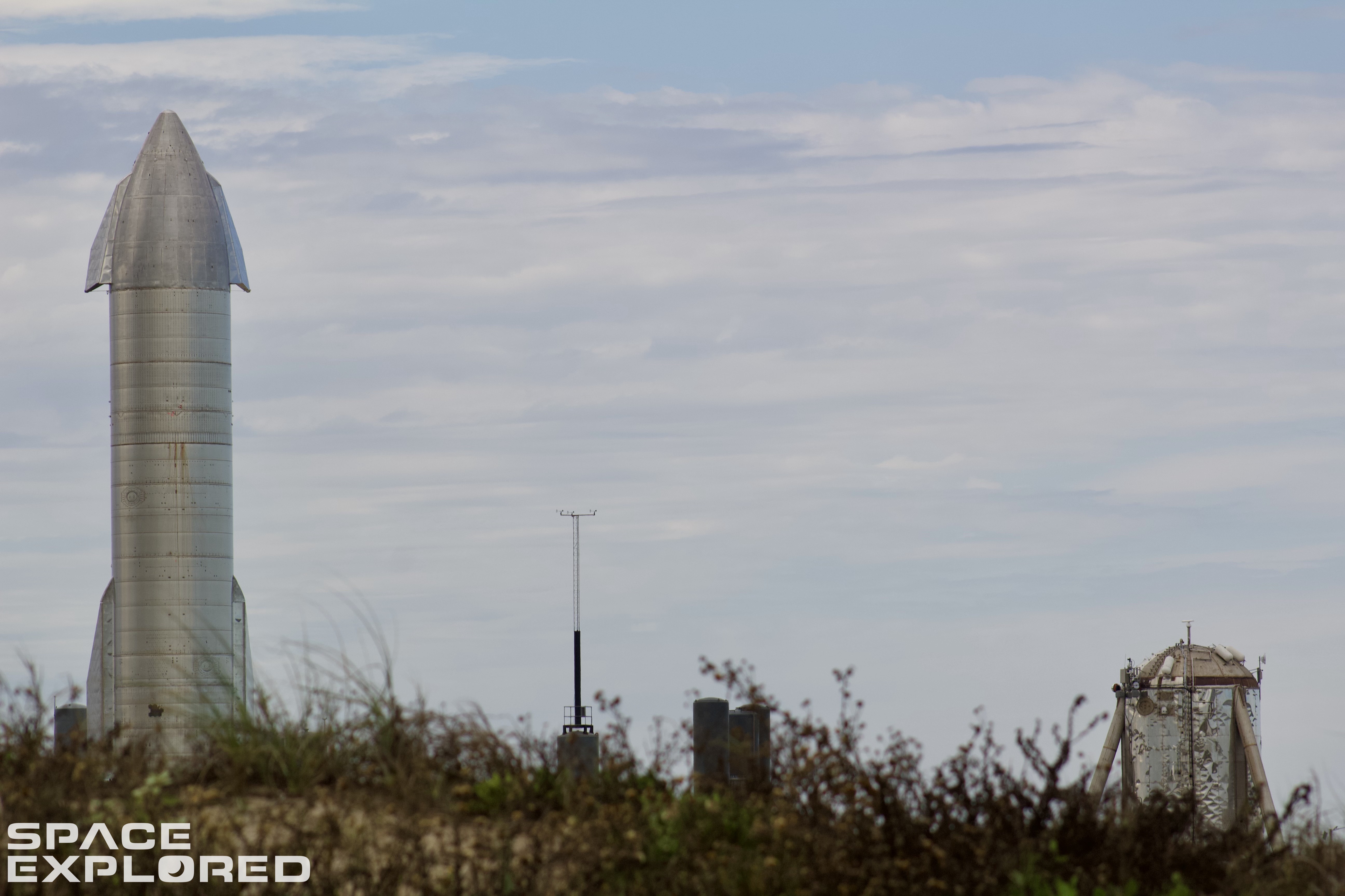 Starship SN11: SpaceX rolls out next test vehicle to the launch site to ...
