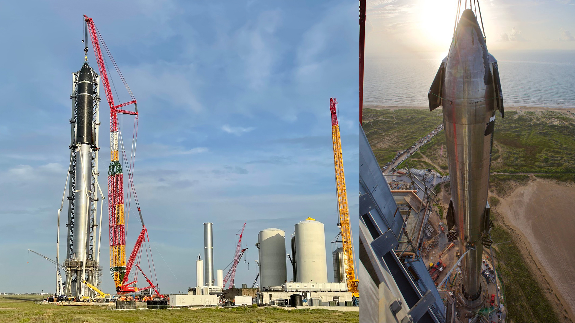 SpaceX stacks first Starship vehicle - Space Explored