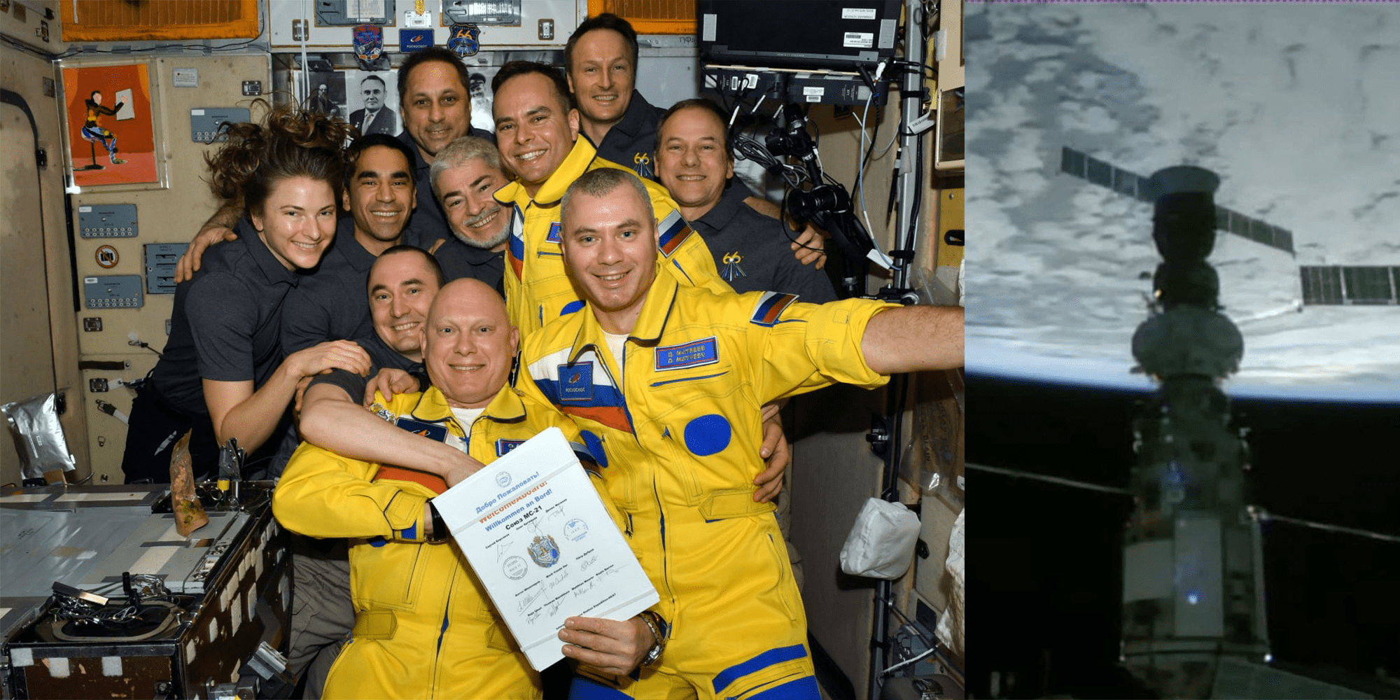 In spite of worldwide tensions, Russia launches new crew to the ISS ...