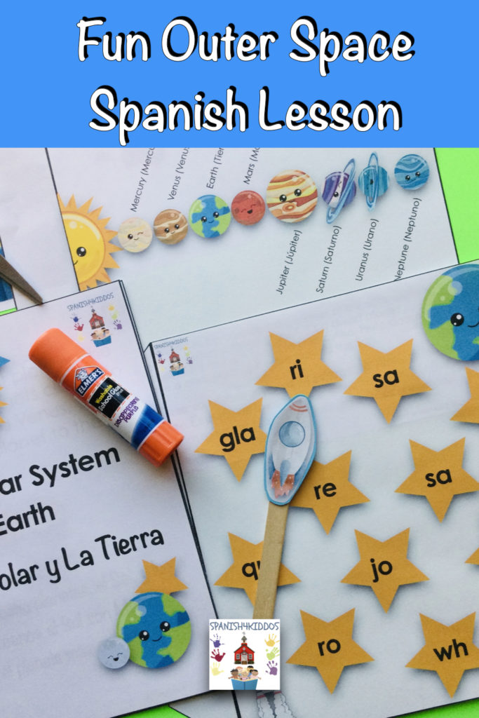 Bilingual Solar System and Earth Read-Aloud • Spanish4Kiddos