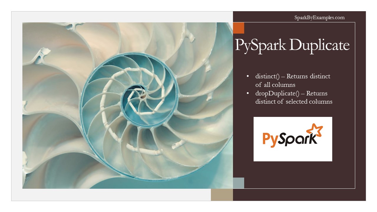 PySpark Distinct To Drop Duplicate Rows Spark By Examples PySpark Distinct To Drop Duplicate Rows Spark By Examples
