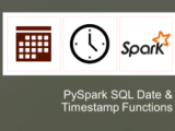 Pyspark Sql Date And Timestamp Functions Spark By Examples