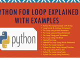 Python For Loop Explained With Examples Spark By Examples