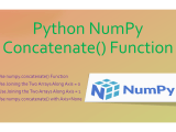 Python Numpy Concatenate Function Spark By Examples