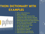 Python Dictionary With Examples Spark By Examples