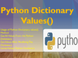Python Dictionary Values Spark By Examples
