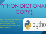 Python Dictionary Copy Spark By Examples
