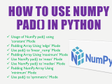 How To Use Numpy Pad In Python Spark By Examples